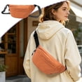 Checkered Waist Pack – Durable Lightweight Hip Pack, Shoulder Sling Bag ...