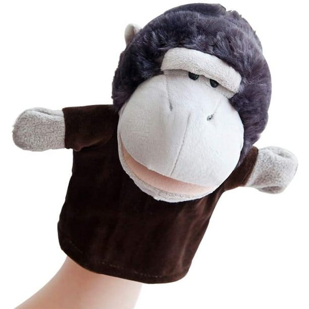 Hand Puppets Jungle Animal Friends with Working Mouth for Imaginative ...