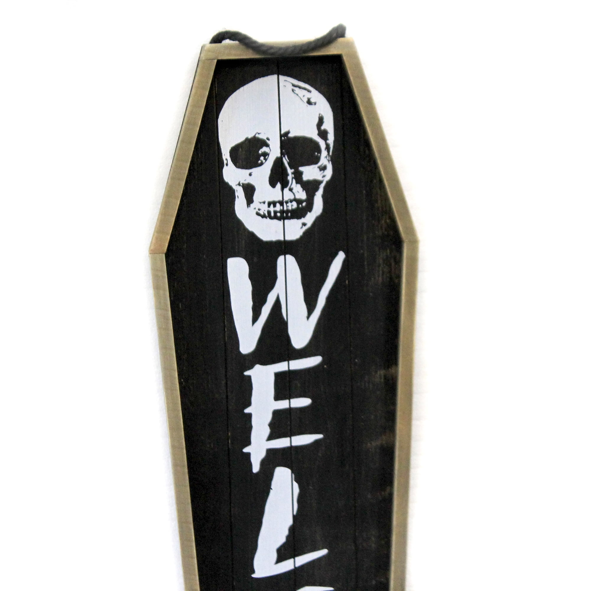 Door Hangers Home & Living Coffin welcome sign! etna.com.pe