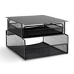 Safco Onyx Solid Top Horizontal With Hanging Metal Steel Desk Organizer ...