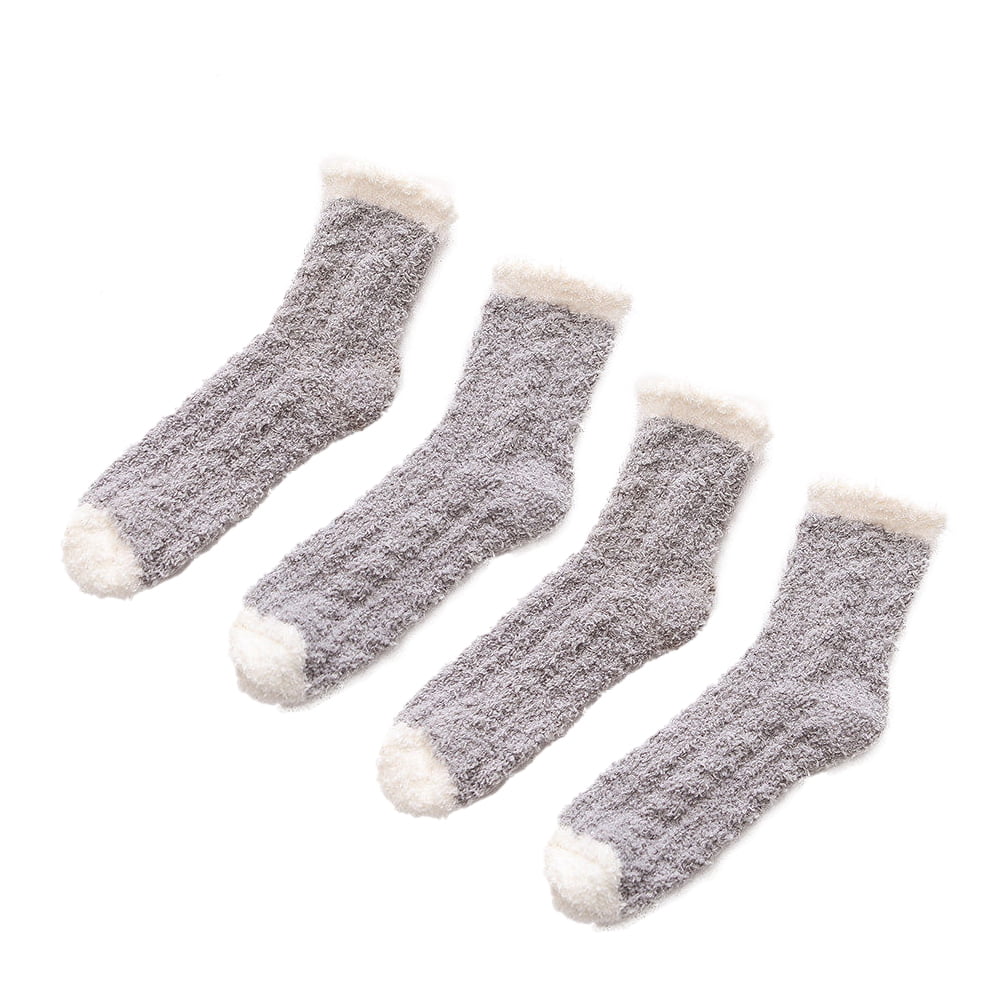 Winter mid-tube stockings padded with stockings - Walmart.com