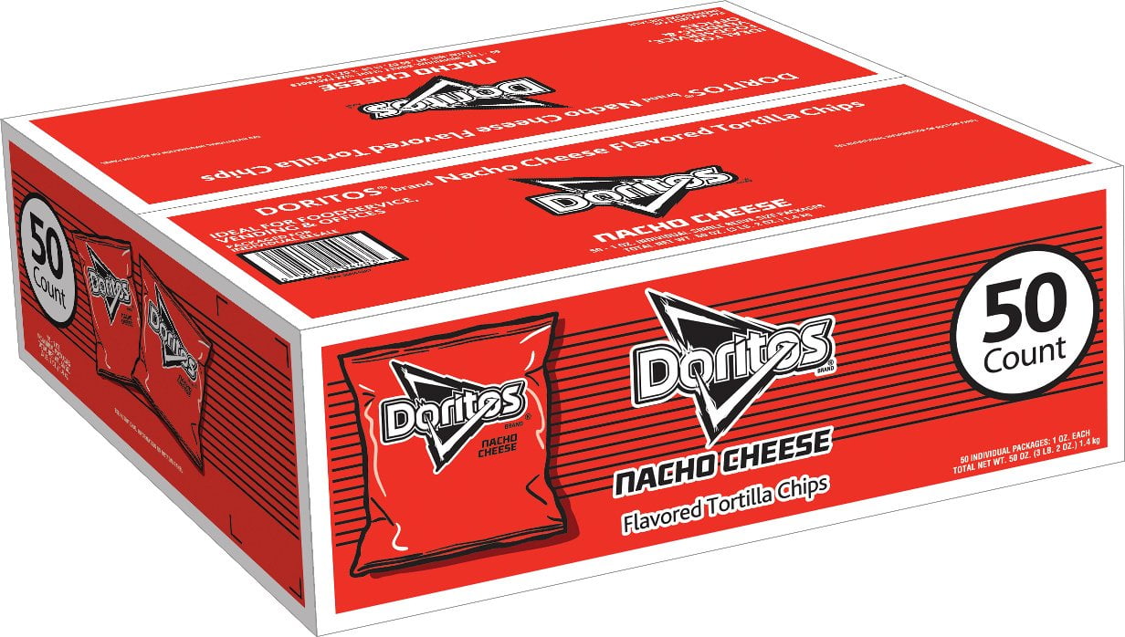 Doritos Nacho Cheesier Chips - 50 / 1 Ounce - Walmart.com