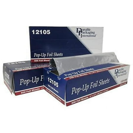Durable Packaging DPK 12 x 10.75 in. Foil Pre-Cut Sheets ( 6 pack of ...