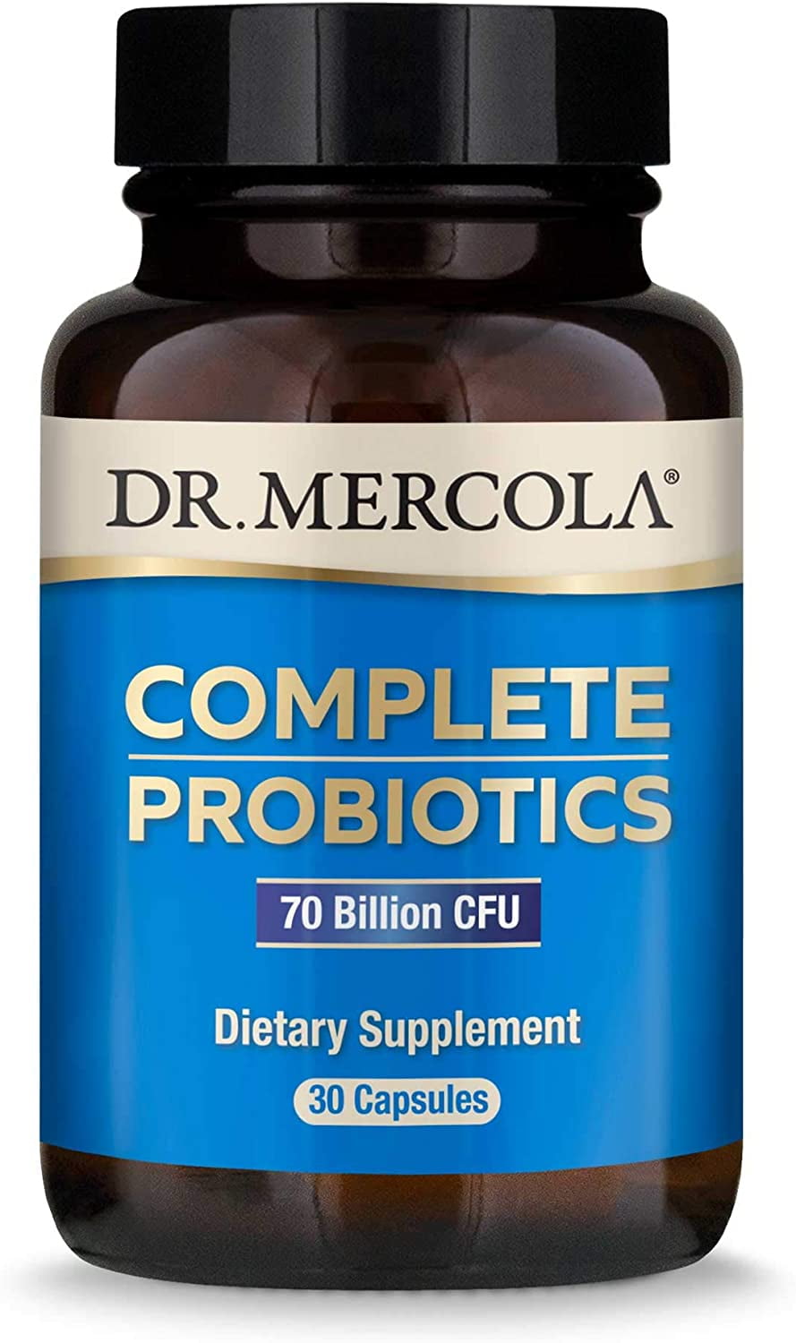 Dr. Mercola, Complete Probiotics (70 Billion CFU) 30 Servings (30 ...