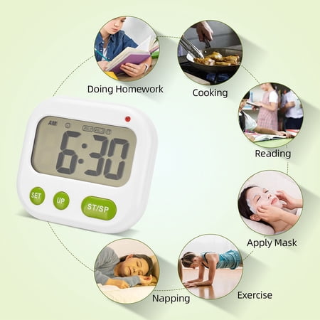 serony Cooking Timer Counting Device Kitchen Gadget Baking Counter ...