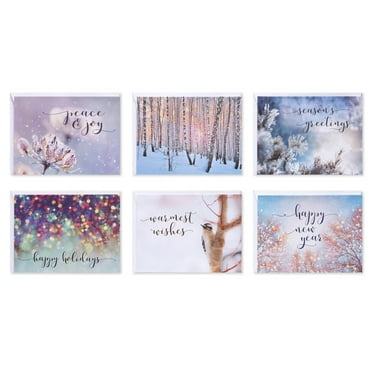 American Greetings (48-Count) Holiday Card Bundle with Envelopes, Bulk ...