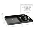Mind Reader Coffee Station Serving Tray, 7 Pod Capacity, Countertop ...