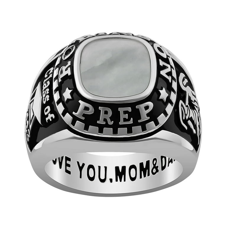 Mother Of Pearl Class Ring