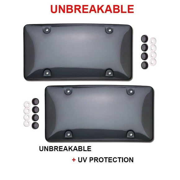 Tint License Plate Cover