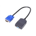 StarTech.com Dual Computer Monitor Display - 2 Port VGA Video Splitter ...