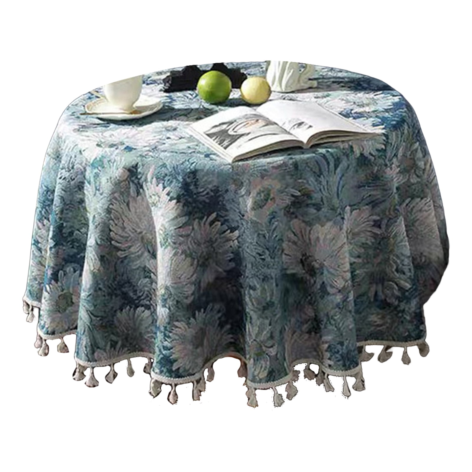 DISHAN Dustproof Abrasion-Resistant Tablecloth - Vintage American Style ...