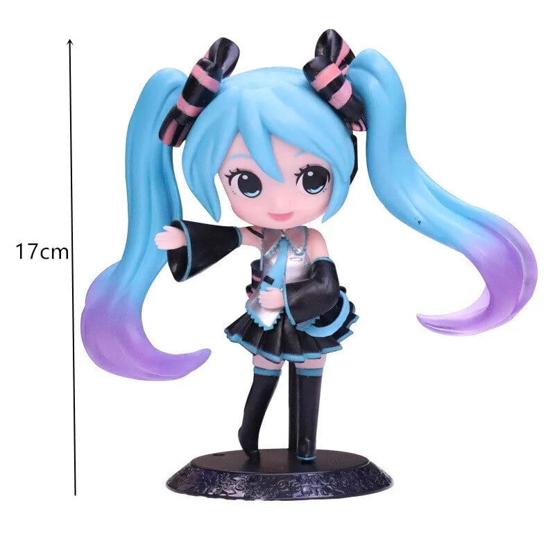 Figura de Hatsune Miku Arco Iris Latino de Anime PVC 15 cm | Bodega ...