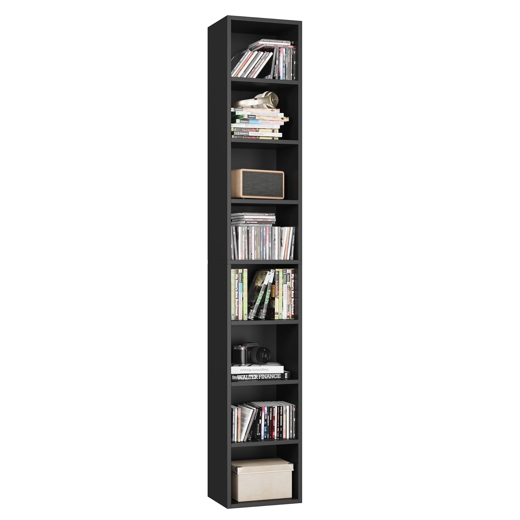 Click here for Homfa 8-Tier Wood Bookcase  71 Tall Storage Cube O... prices