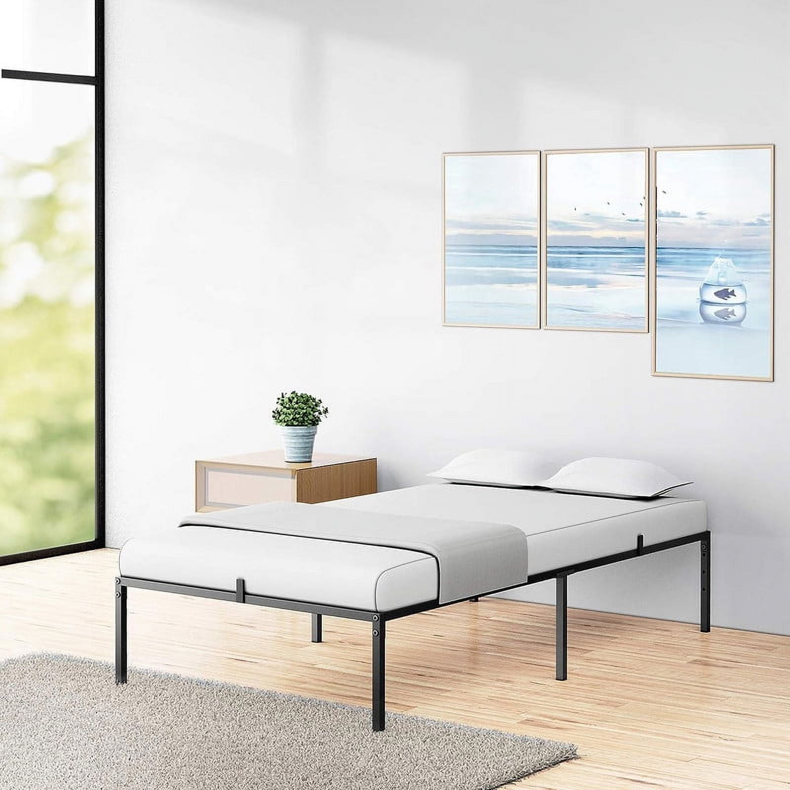 Click here for Garvee Twin Metal Platform Bed Frame Mattress Foun... prices