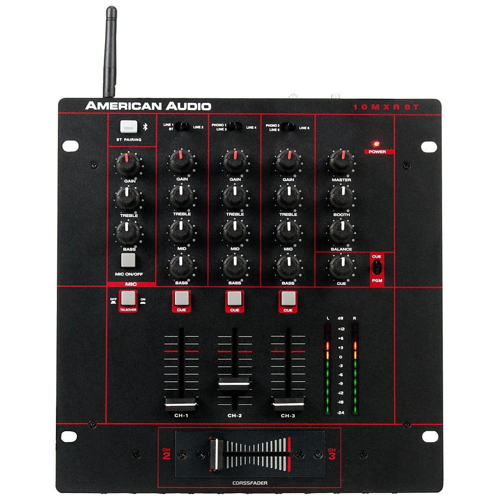 American Audio 10 MXR BT 3-Channel Mixer - Walmart.com