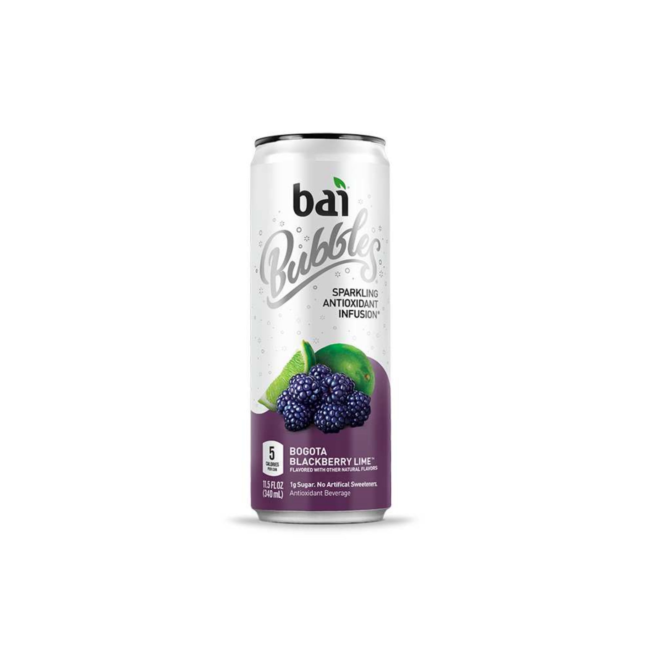 Bai Bubbles, Sparkling Water, Bogotá Blackberry Lime, Antioxidant ...