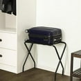 MINKUROW Luggage Rack,Foldable Suitcase Stands ,Metal Luggage Holder ...