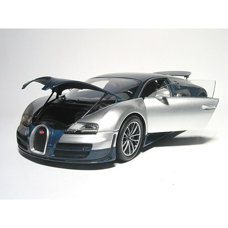 Silver Bugatti Veyron