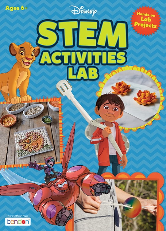 Bendon Publish Disney STEM Idea Lab Workbook - Walmart.com
