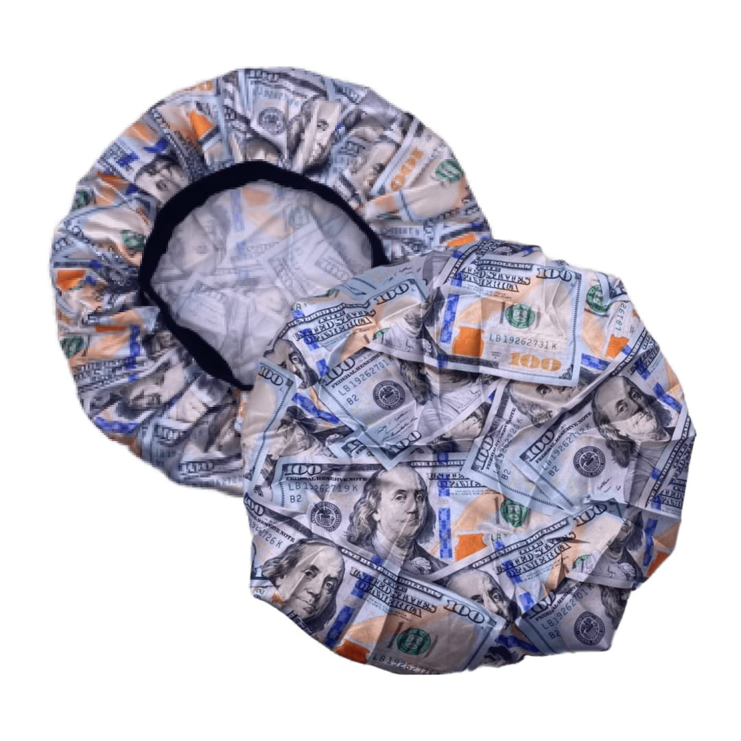 Silky Design Bonnet with Elastic Soft Band, Hair Braid Adjustable Women ...