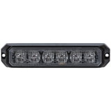 Buyers 8891500 5" Rect Emergency Strobe Light 6 LED Amber 10-24v ...