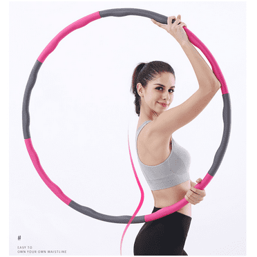 23" Adjustable Kids Adult Hula Hoola Hoop Ring Fitness Toy Birthday ...