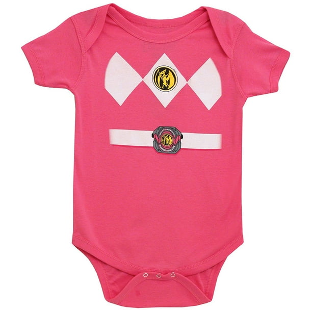 Power Rangers Baby Pink Ranger Costume Romper - Walmart.com