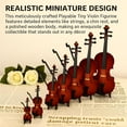 Playable Tiny Violin Figurine, The Worlds Smallest Miniature Musical ...