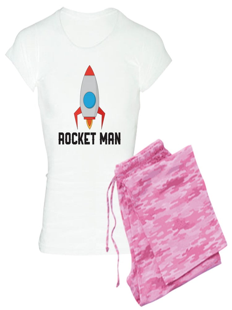 CafePress - Rocket Man - Women's Light Pajamas - Walmart.com