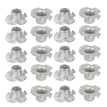 T-Nuts, 10-24, (100 Pack), Threaded Insert, Choose Size/Quantity, by ...
