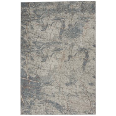 Nourison Rustic Textures Abstract Beige/Grey 7'10" x 10'6" Area Rug ...