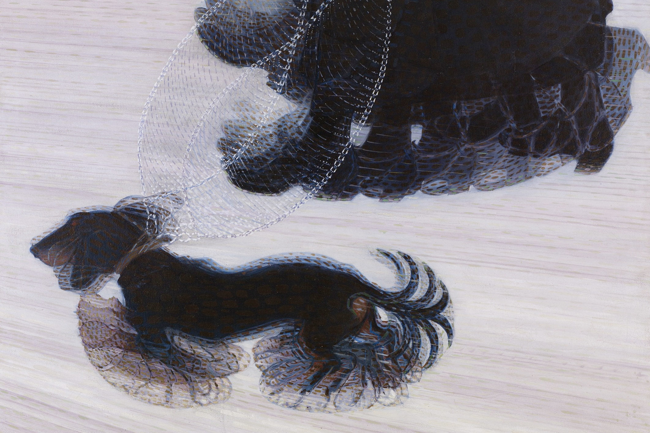 24x36 gallery poster, Giacomo Balla, 1912, Dinamismo di un Cane al ...