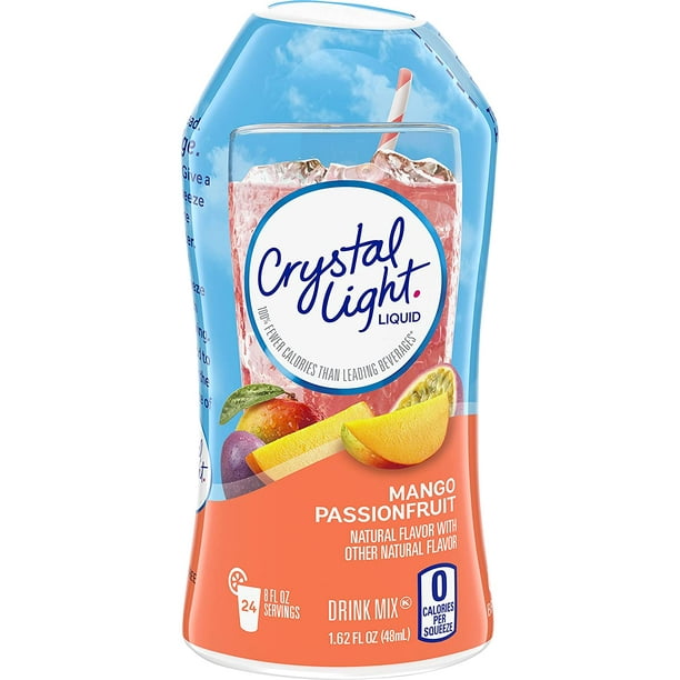 Crystal Light Liquid Drink Mix, Mango Passionfruit, 1.62 OZ (Pack of 6 ...