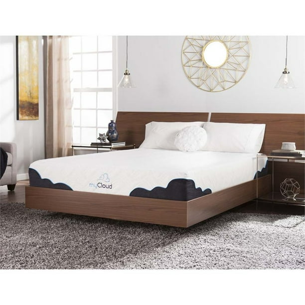 myCloud Cumulus 10" Gel Memory Foam Mattress - Walmart.com