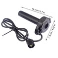 Ebike Full Twist Throttle for Macfox, 3 Pin Surron Style Throttle Grip ...