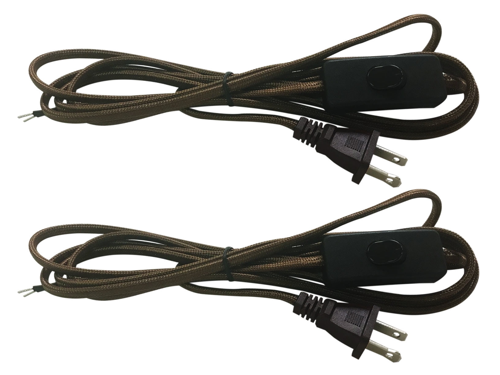 Royal Designs, Inc. Lamp Cord Molded Plug with On/Off Switch, Stripped ...