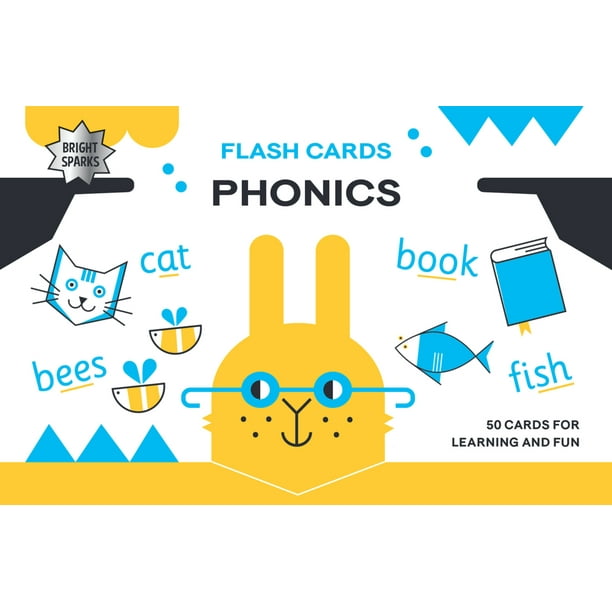 Bright Sparks: Bright Sparks Flash Cards - Phonics (Other) - Walmart.com
