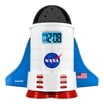 Sharp NASA Space Shuttle LCD Clock with Nightlight, 4 Color Options, 2 ...