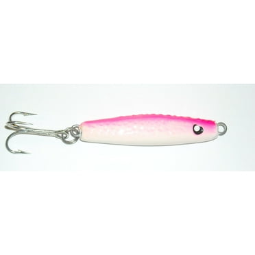 Danielson Steelhead Jig Fishing Equipment, 1/4 Oz., Pink/White, Fishing ...