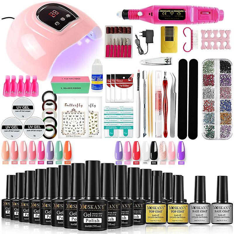 Click here for Nail Gel Kit Professional Nail Set With Uv Nail La... prices