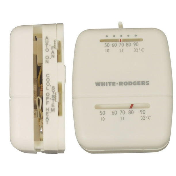 White-Rodgers 7301 (1C26-101S1) White-Rodgers Heat/Cool Thermostat ...