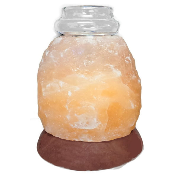 Himalayan Salt Aromatherapy Diffuser with a Hand Blown Glass Bowl for ...