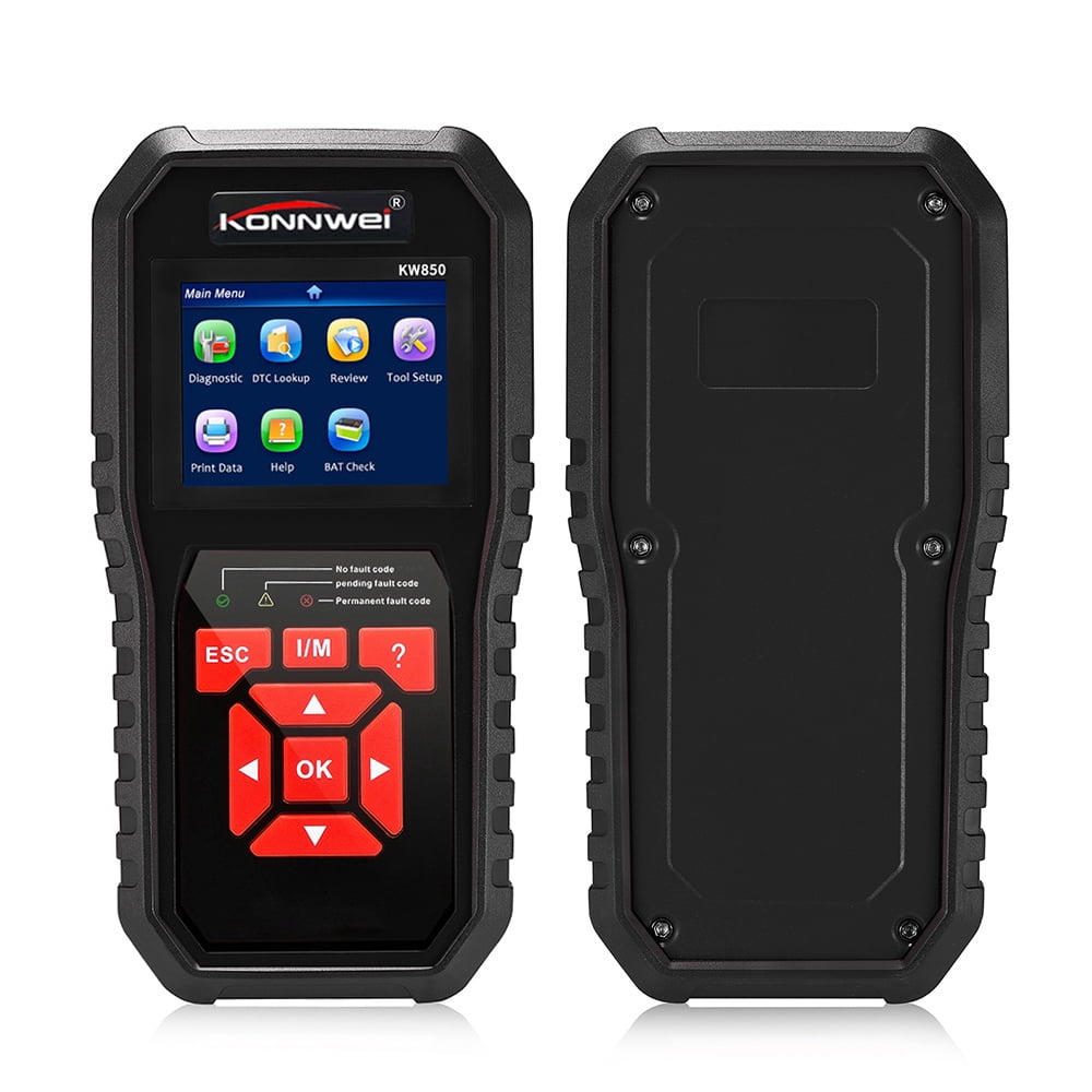 KONNWEI OBDII Scanner Code Reader (KW850) Professional OBDII Anto ...