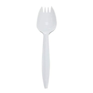 5Pcs Stainless Steel Spork for Soup, Salad, Noodles - Eating Flatware ...
