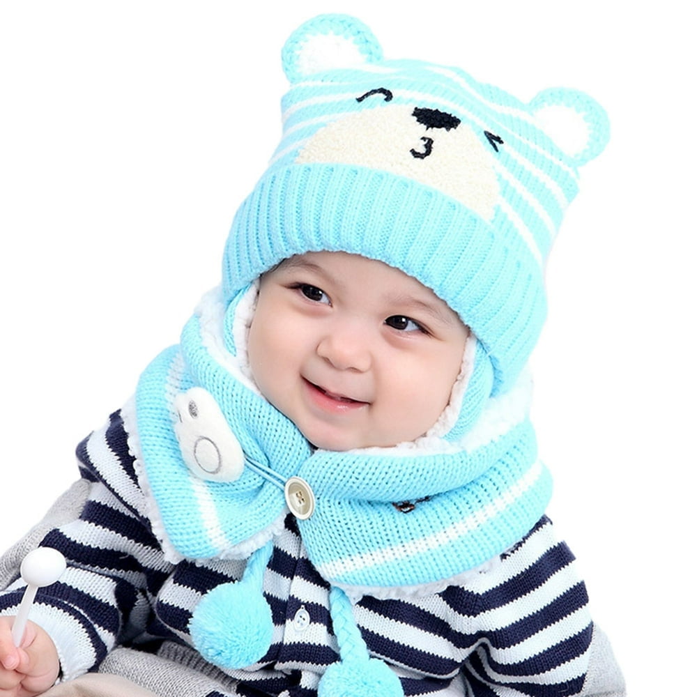Click here for Pengxiang Kids Winter Warm Hat Baby Earflap Beanie... prices