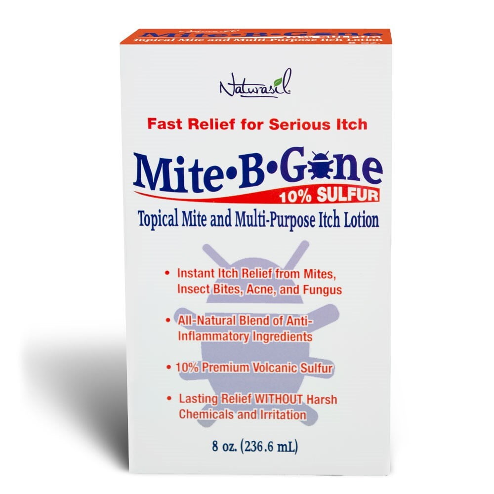 Buy Mite-B-Gone 10% Sulfur Lotion (8oz) | Itch Relief from Mites ...