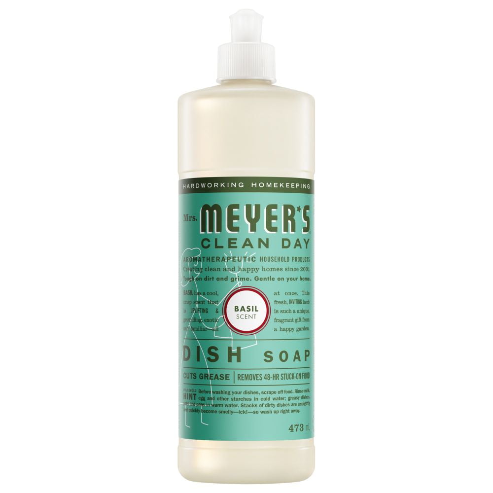 Click here for Mrs. Meyers Clean Day Dish Soap - Basil 473 Ml prices