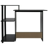 Multi-Purpose Student Desk 39Wx15.5Dx33.5H, Espresso Woodgrain Finish ...
