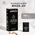 PureCafé Bold Black Coffee with Cordyceps | Smooth, Energizing Flavor | Convenient Single-Serve ...