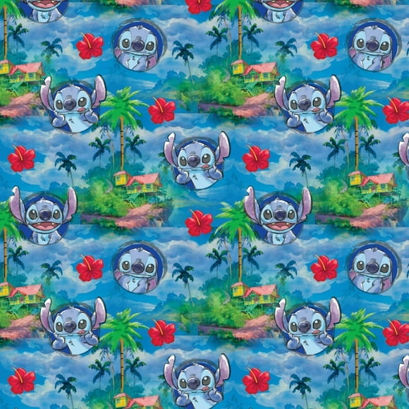 Lilo And Stitch Fabric The Yard